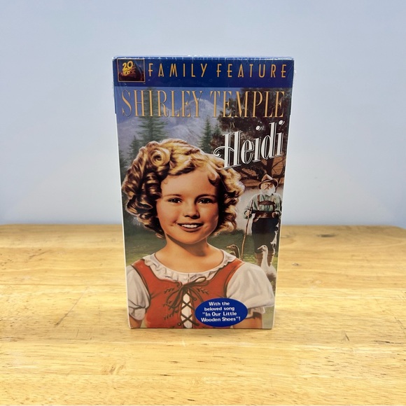20th Century Studios | Media | Heidi Vhs Shirley Temple Exclusive Color ...